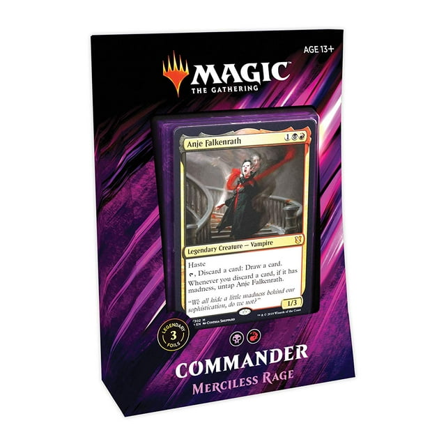 Magic: The Gathering Commander 2019 Merciless Rage Deck | 100-Card ...