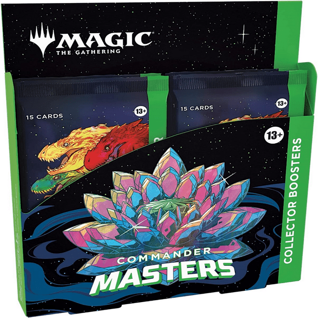 Magic The Gathering Commander Masters Collector Booster Box - Walmart.com
