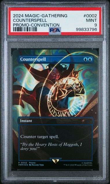 Magic The Gathering Counterspell (PSA Mint 9) - Walmart.com