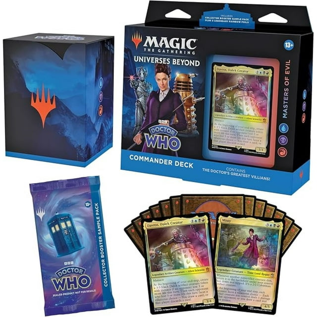 Free Shipping! Magic: The Gathering Doctor Who Commander Deck - Masters ...