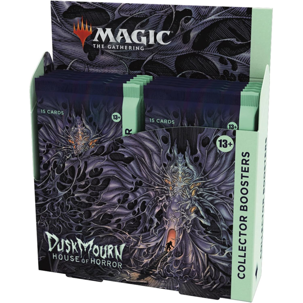 Magic: The Gathering Duskmourn: House of Horrors Collector Booster Box ...