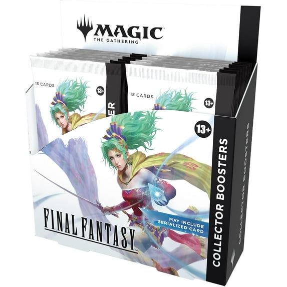Magic: The Gathering Final Fantasy Collector Booster Box, 12-pack ...