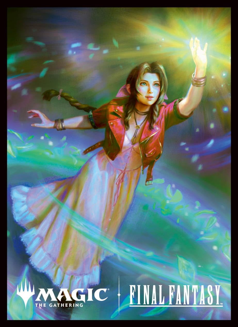 Magic: The Gathering - Final Fantasy Players Card Sleeve - Aerith, Last ...