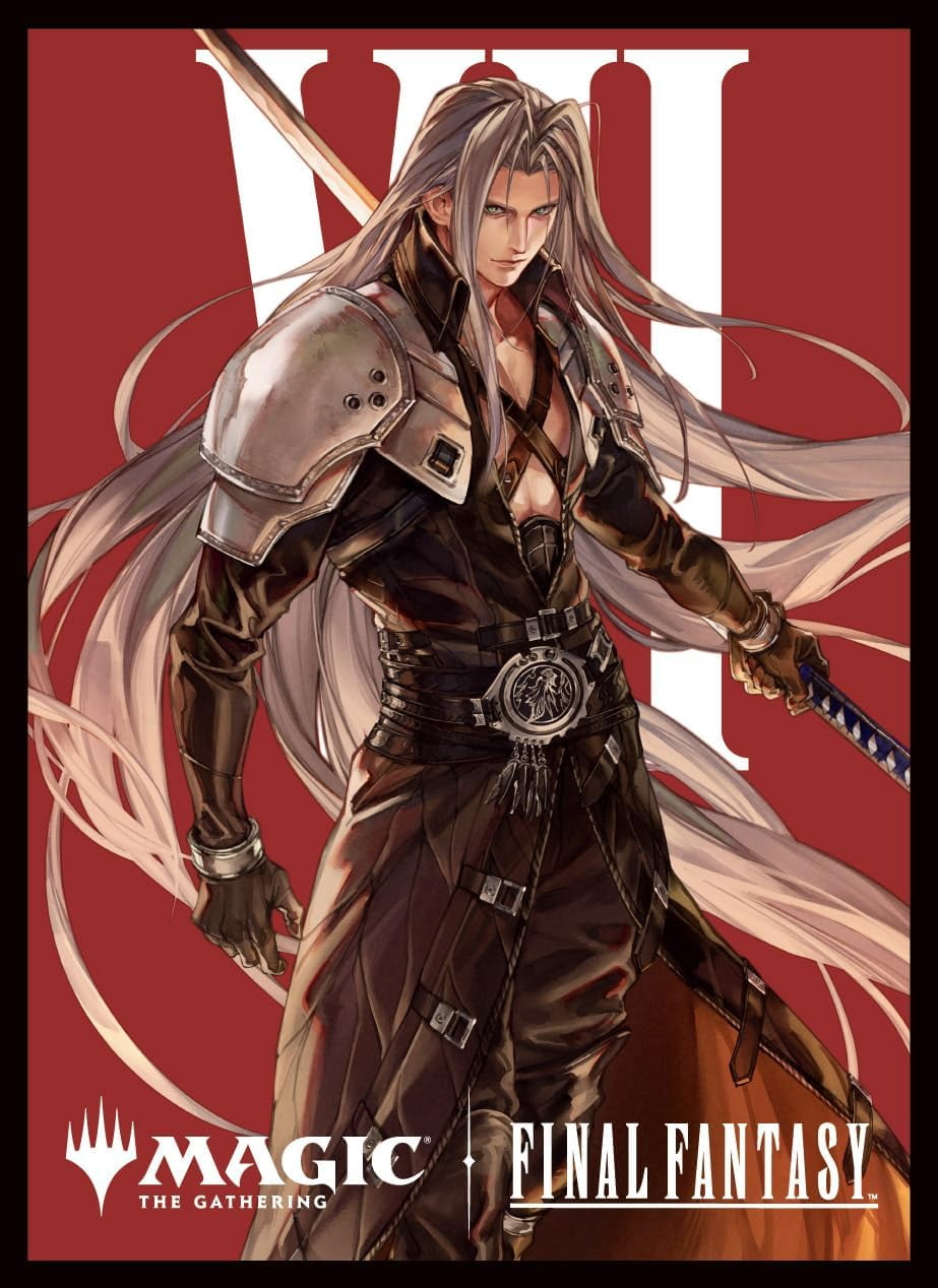 Magic: The Gathering - Final Fantasy Players Card Sleeve - Sephiroth ...