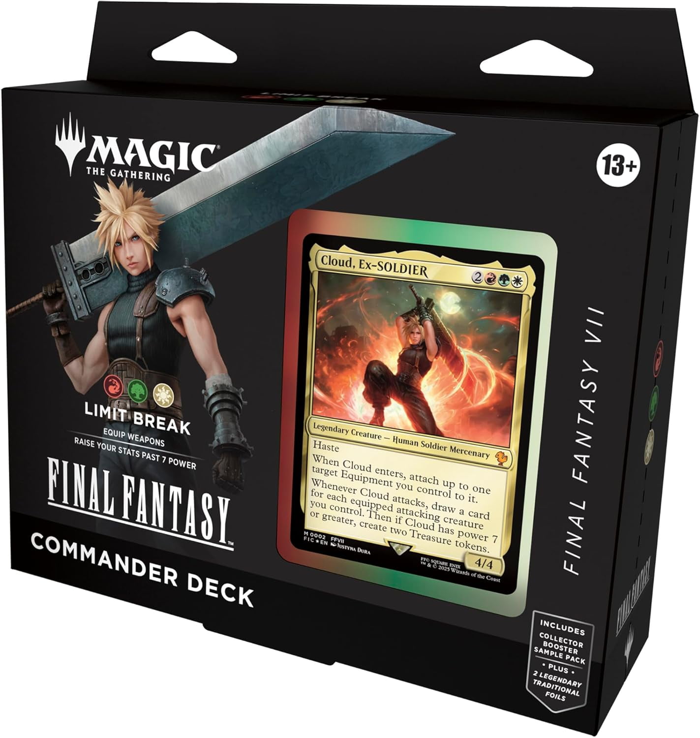 Magic: The Gathering Final Fantasy VII Commander Deck - Limit Break ...
