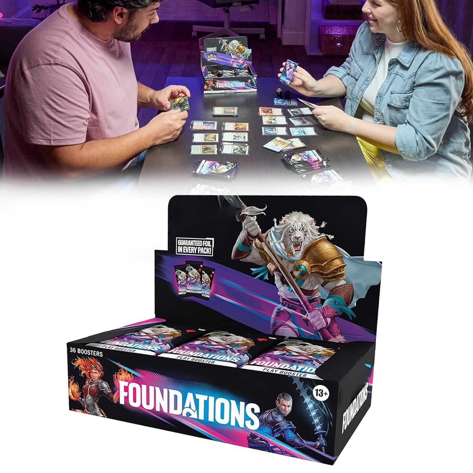 Magic: The Gathering Foundations Play Booster Box - 36 Packs, Ultimate ...