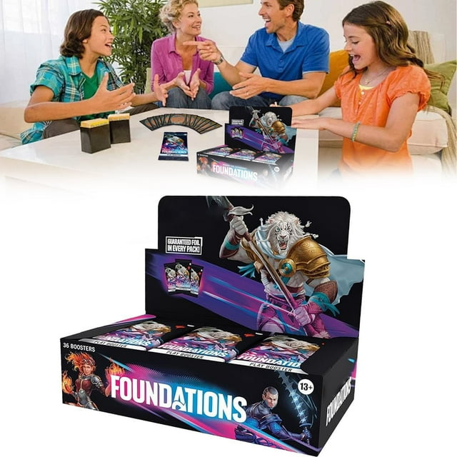 Magic: The Gathering Foundations - Play Booster Box - 36 Packs - Walmart.com