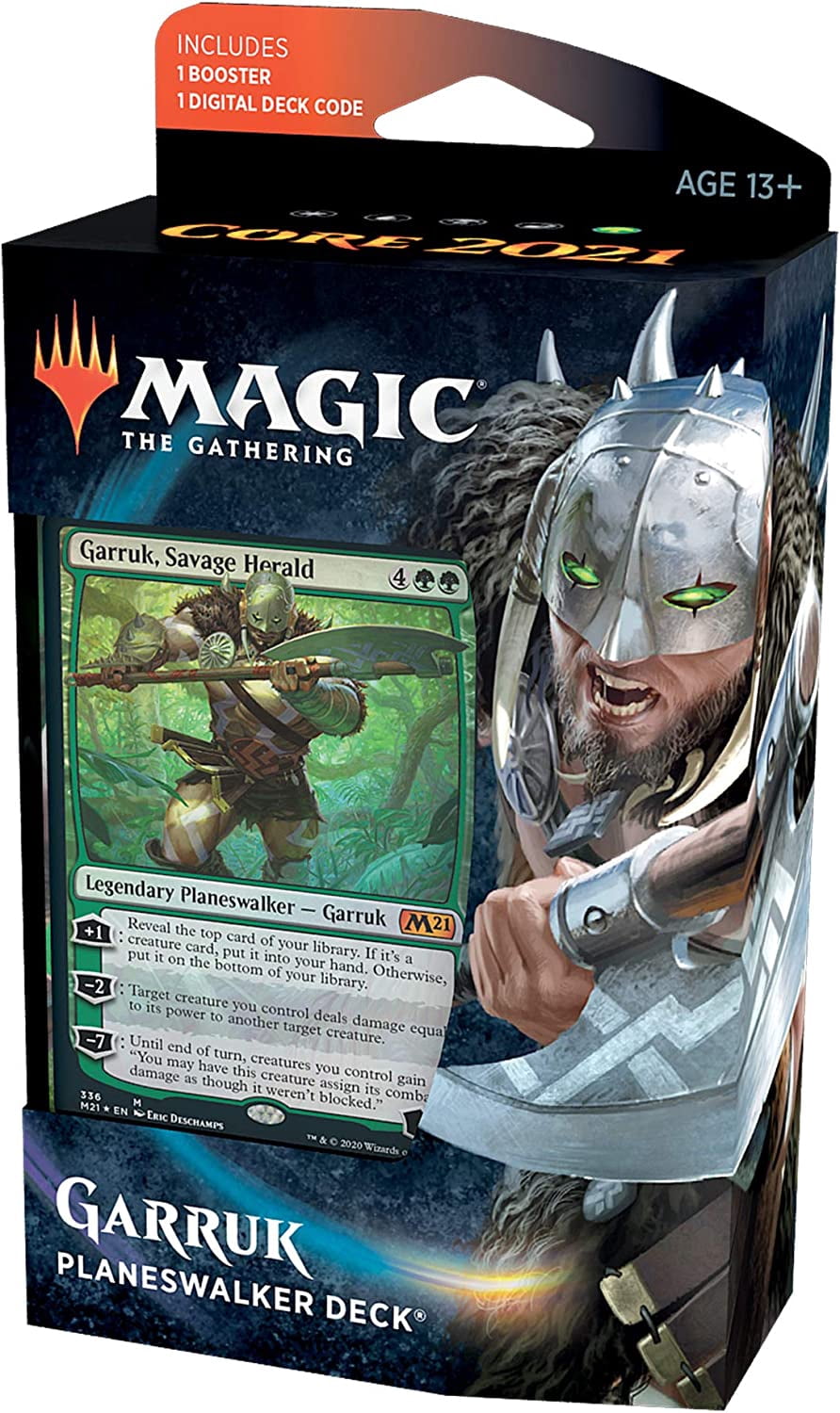 Magic: The Gathering Garruk, Savage Herald Planeswalker Deck | Core Set ...