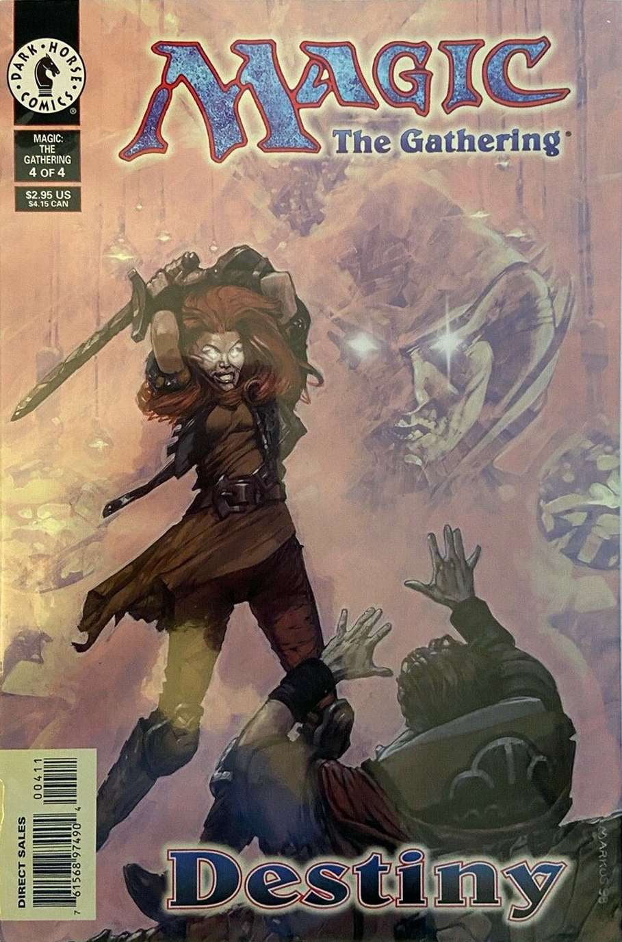 Magic: The Gathering: Gerrard's Quest #4 VF ; Dark Horse Comic Book ...