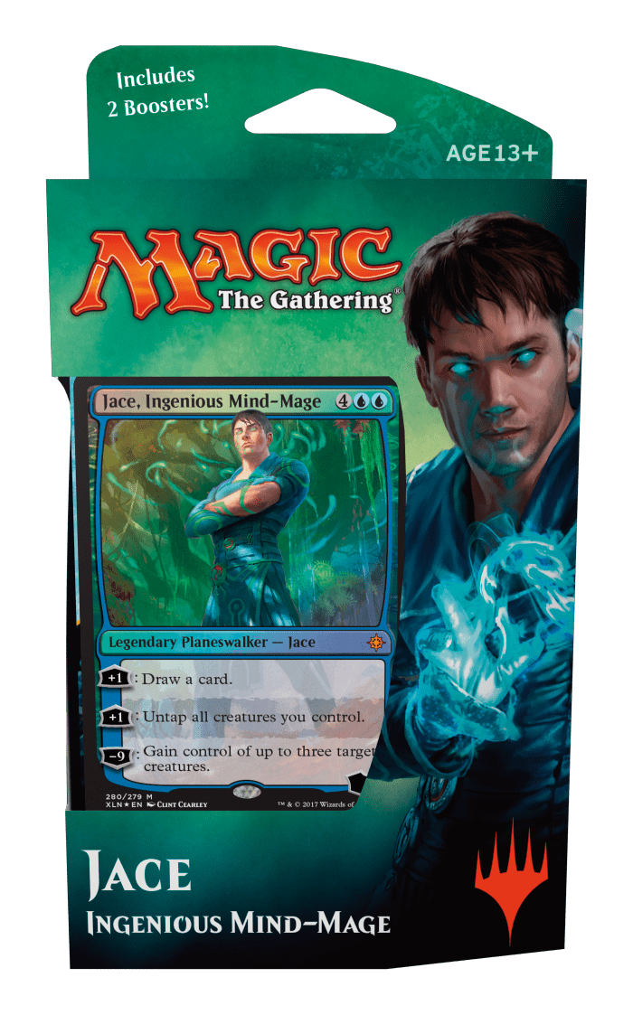 Magic The Gathering: IXALAN Planeswalker Deck - Jace - Ingenious Mide ...