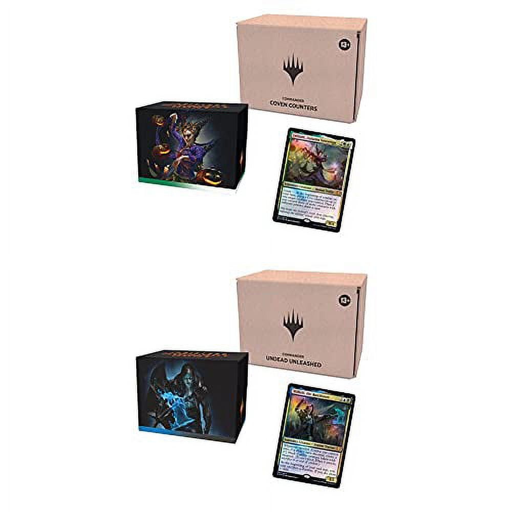 Magic: The Gathering Innistrad: Midnight Hunt Commander Deck Bundle ...