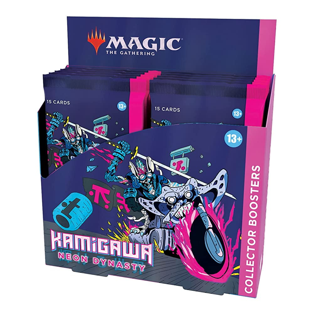 MTG Kamigawa: Neon Dynasty Collector Booster Box | 12 Packs (180 Cards ...