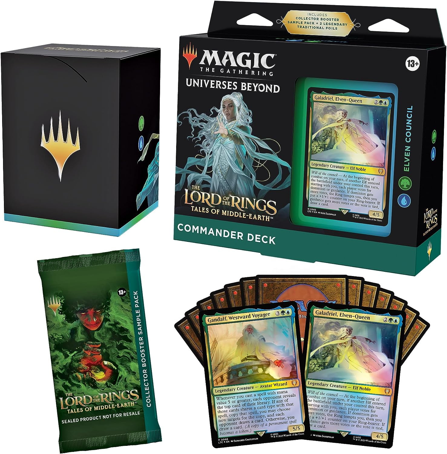 Wizards of the Coast, Magic The Gathering Lord of the Rings Commander ...