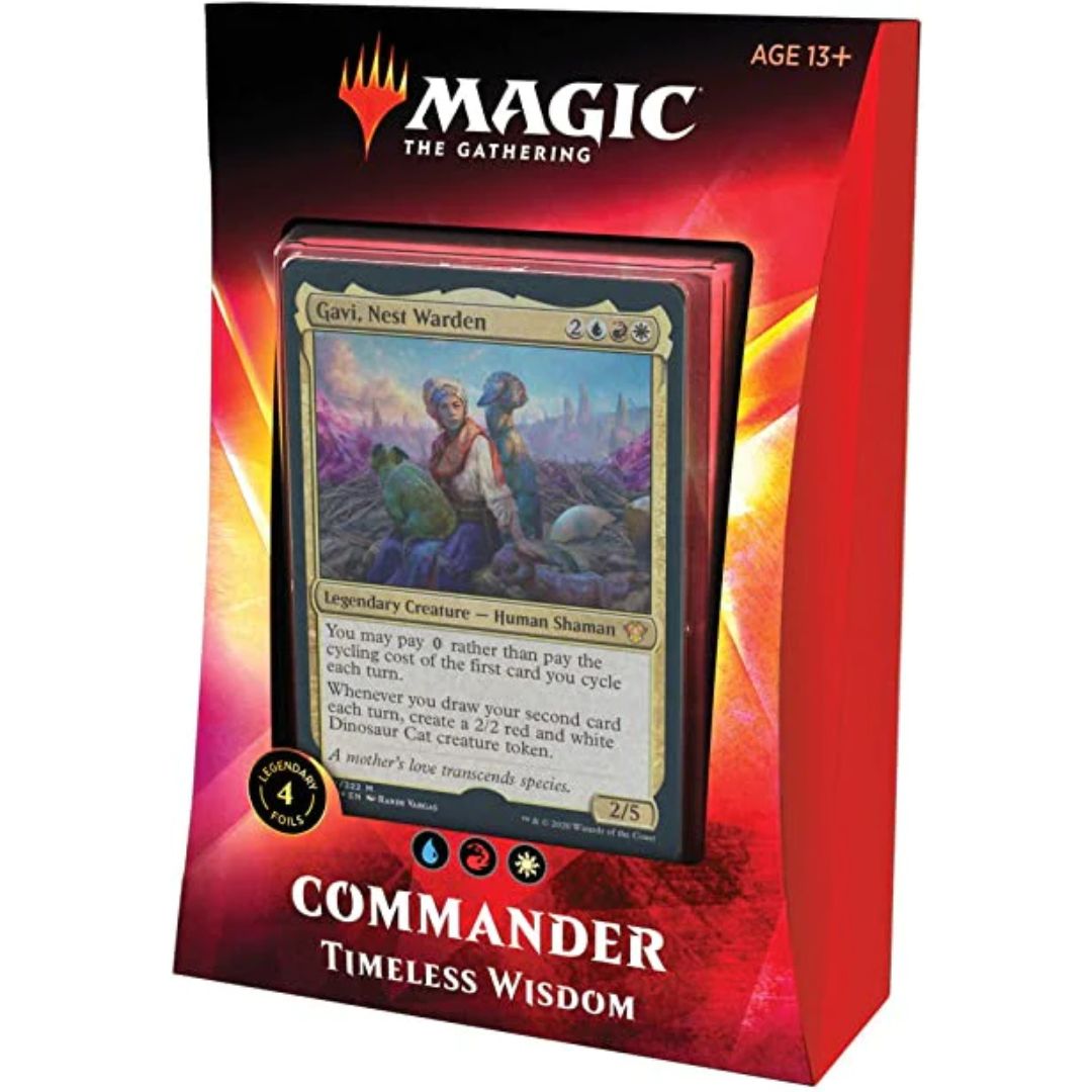 Magic The Gathering MTG Commander 2020 Timeless Wisdom Deck 100-Card ...