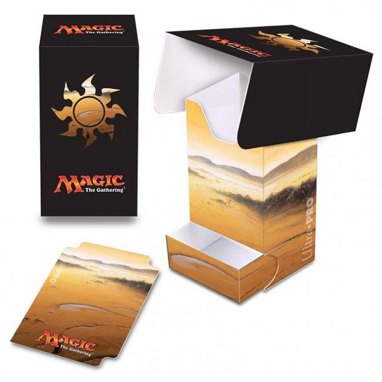 Magic The Gathering Mana 5 Plains Deck Box with Dice Tray - Walmart.com