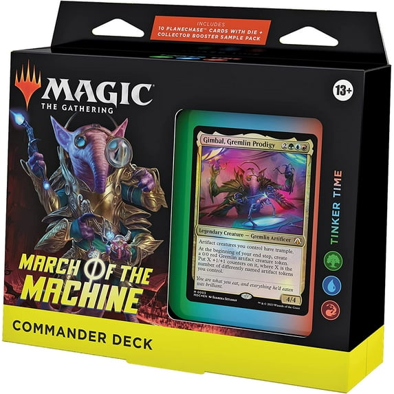 Magic: The Gathering March of the Machine Commander Deck Tinker Time ...