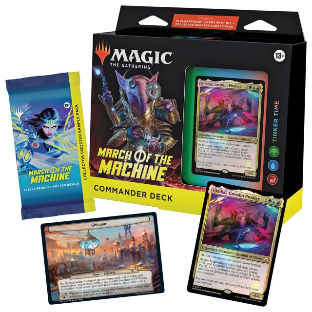 Magic: The Gathering March of the Machine Commander Deck Tinker Time ...