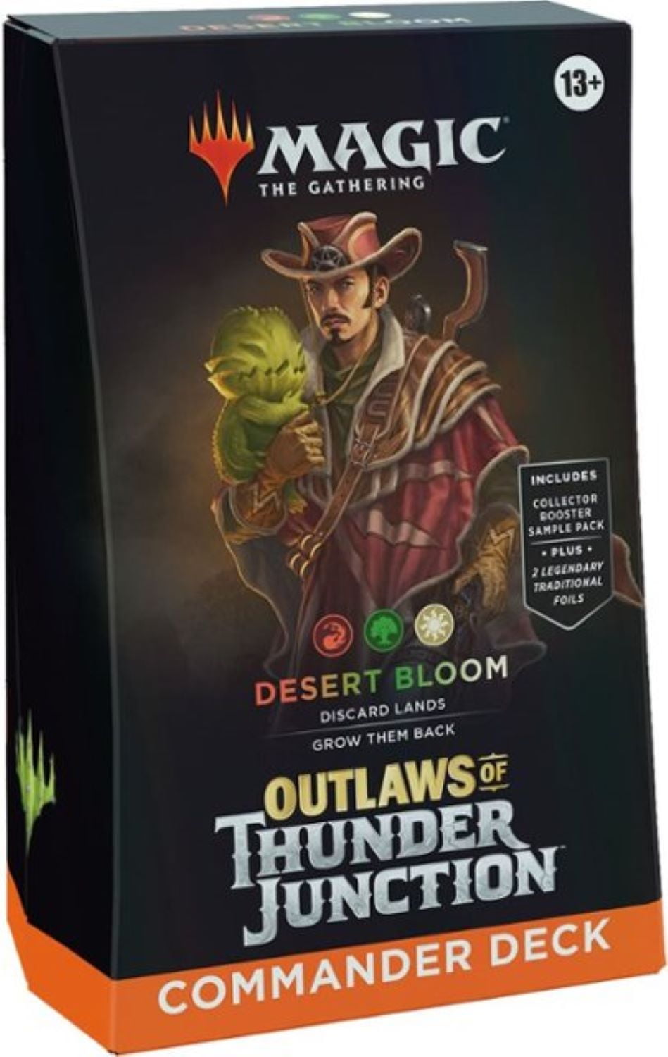 Magic: The Gathering Outlaws of Thunder Junction Commander Deck - Desert Bloom - Walmart.com