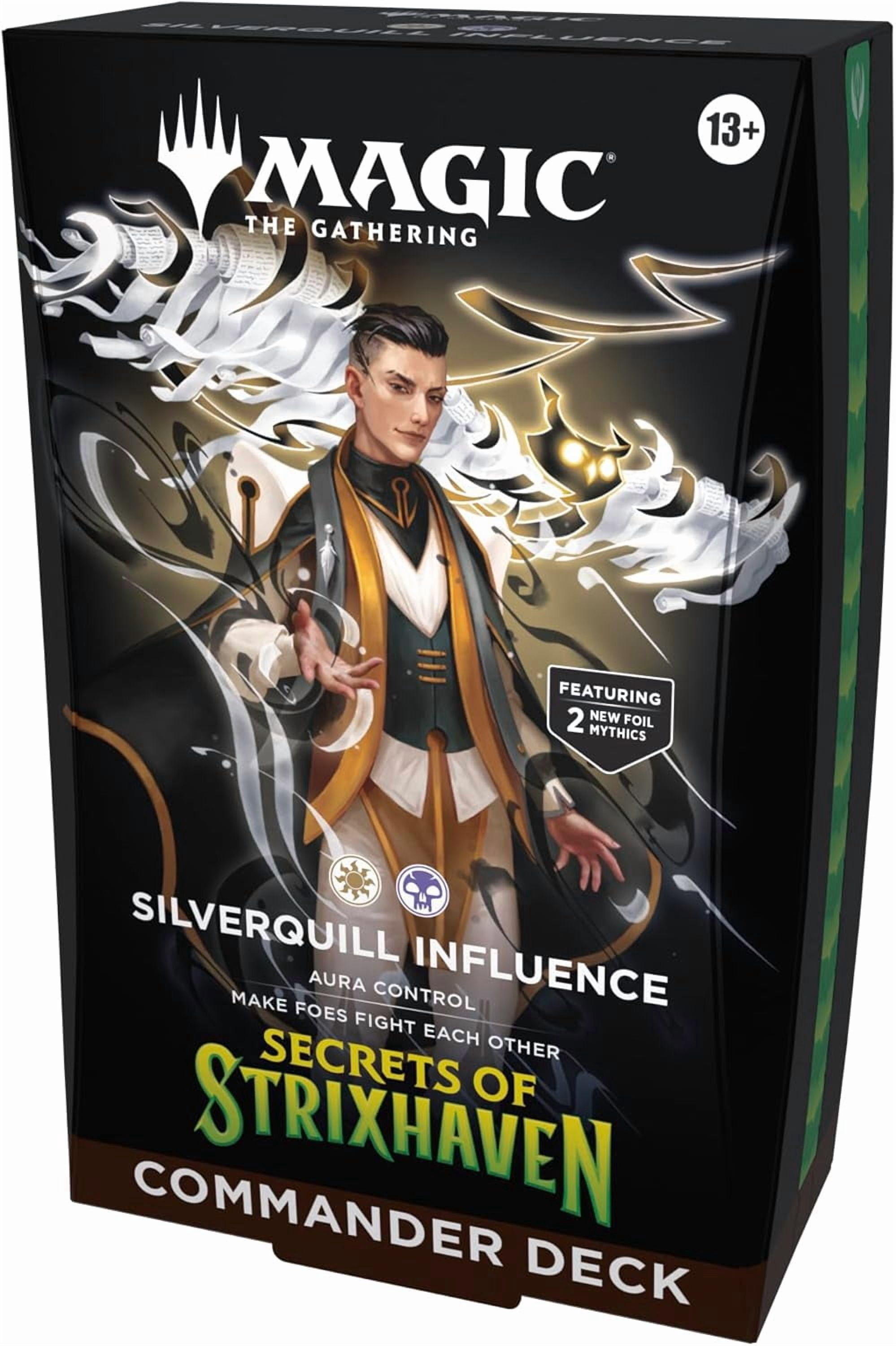 Magic: The Gathering Secrets of Strixhaven Commander Deck - Silverquill ...