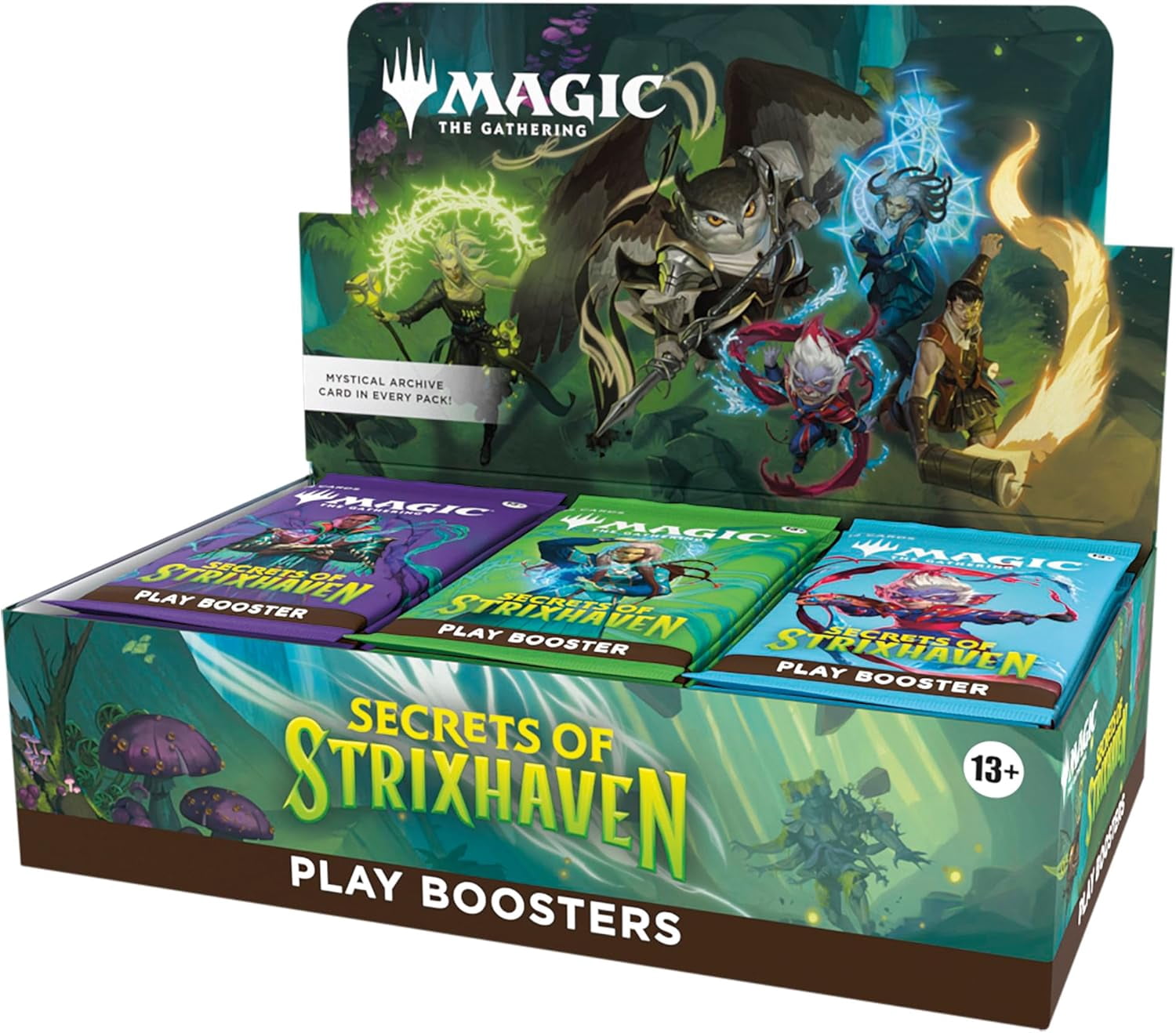 Secrets of Strixhaven Magic The Gathering Play Booster - Walmart.com