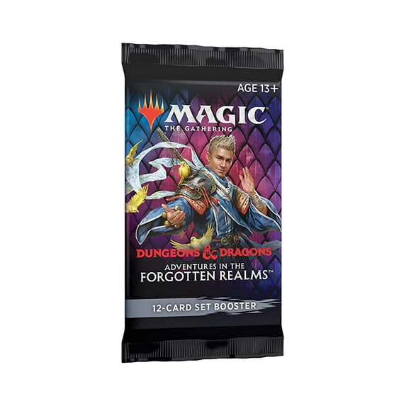 MTG Adventures in The Forgotten Realms Magic: The Gathering Set Booster ...