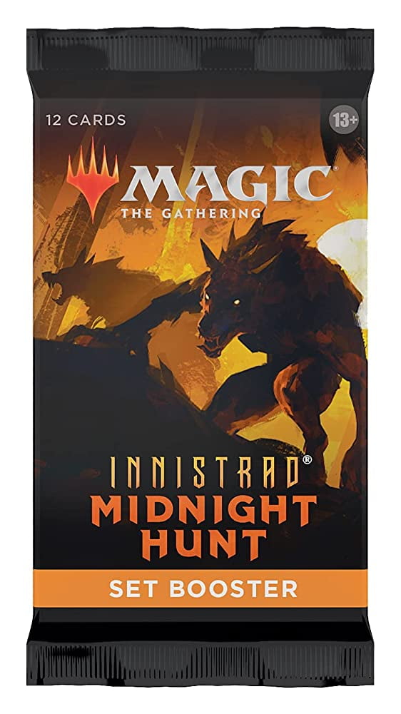 Magic: The Gathering Set Booster Pack Lot MTG Innistrad Midnight Hunt ...