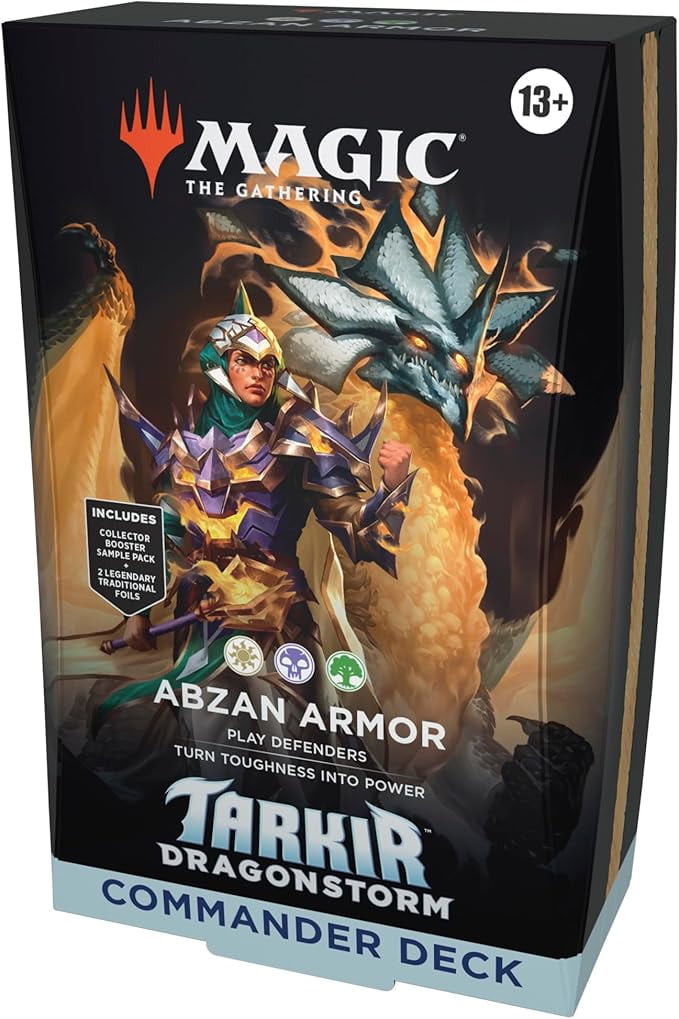 Magic: The Gathering Tarkir: Dragonstorm Commander Deck - Abzan Armor ...