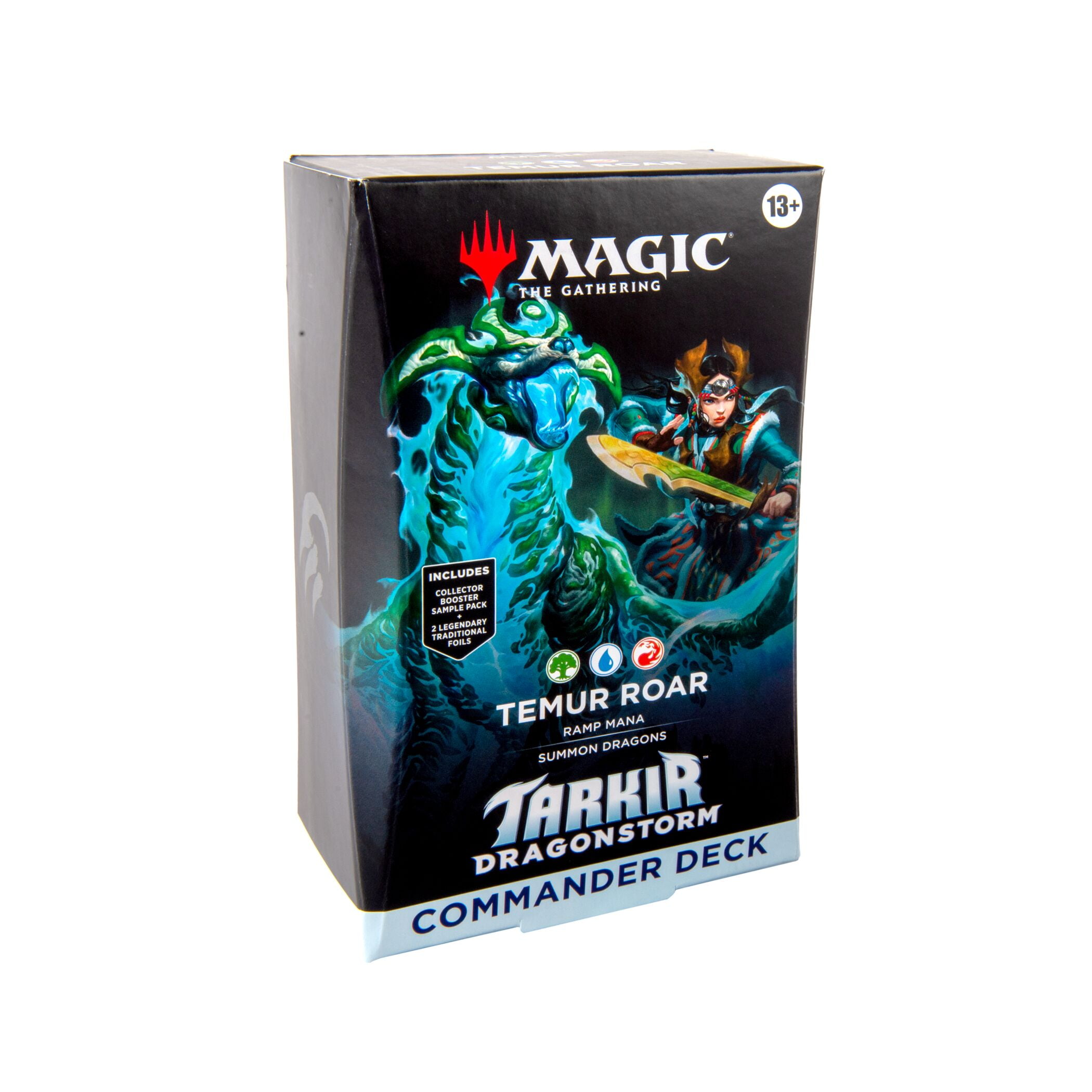 Magic: The Gathering Tarkir Dragonstorm Commander Deck - Temur Roar - Walmart.com