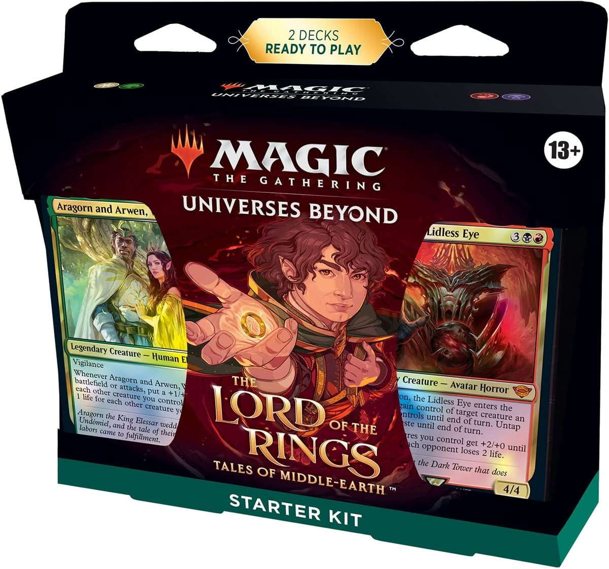 Wizards of the Coast Magic The Gathering Lord of the Rings Starter Kit ...