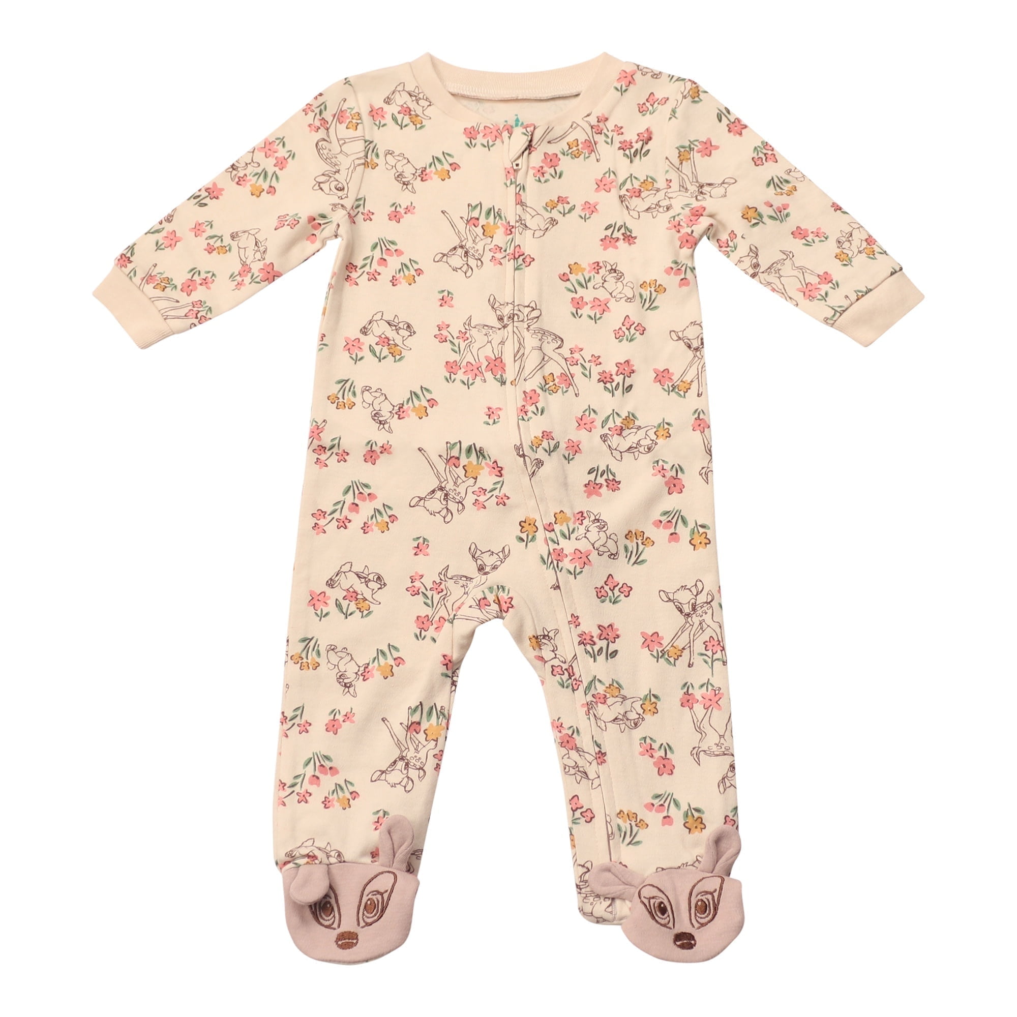 Magic Threadz Disney Clothes Baby Girls Quilted Footie Coveralls Winnie ...