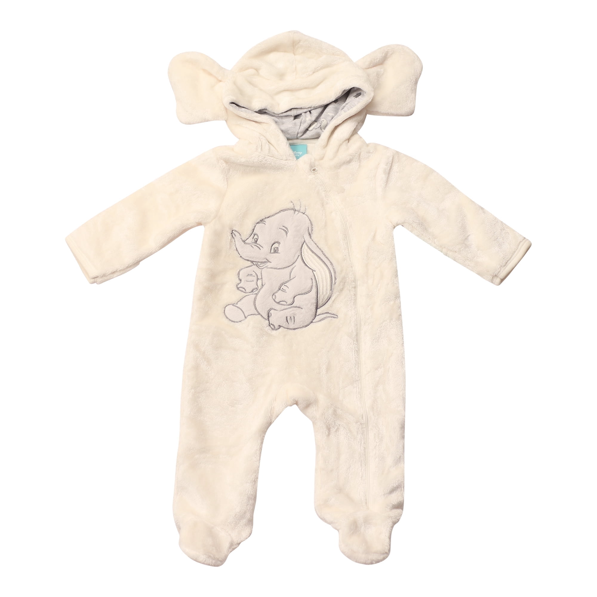 Disney Clothes Baby Boy Hooded Pram Suit - Newborn Fleece Coverall ...