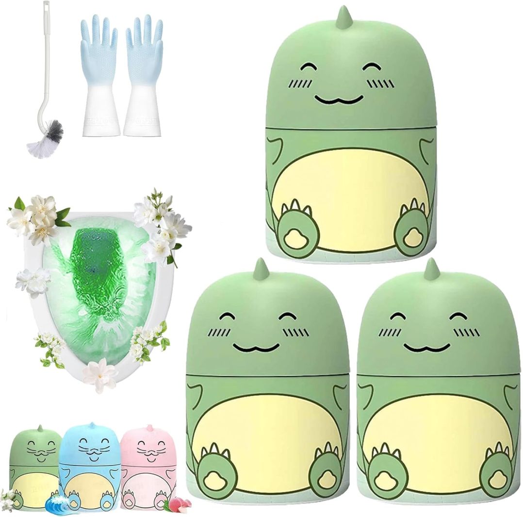 Magic Toilet Cleaning Bottle, Magic Toilet Bowl Cleaner with Carrying ...