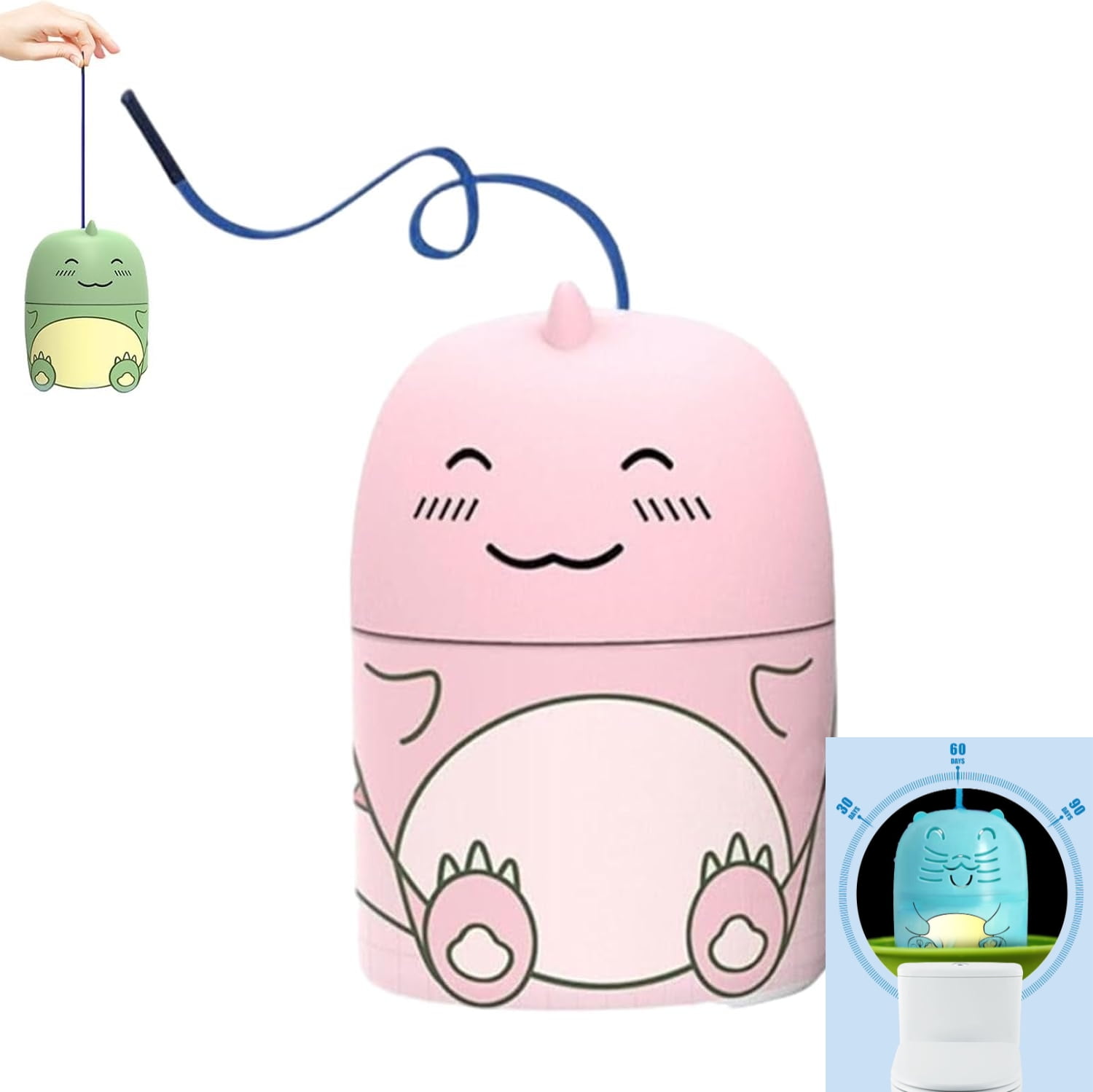 Magic Toilet Cleaning Bottle, Pink Stuff Toilet Bowl Cleaner, Cute ...