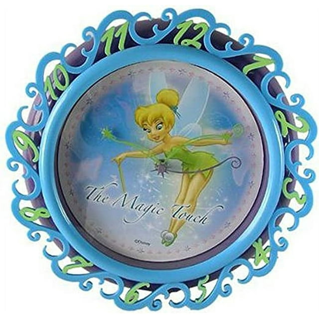 Magic Touch - Disney Tinkerbell Wall Clock - Tinker Bell Clock ...