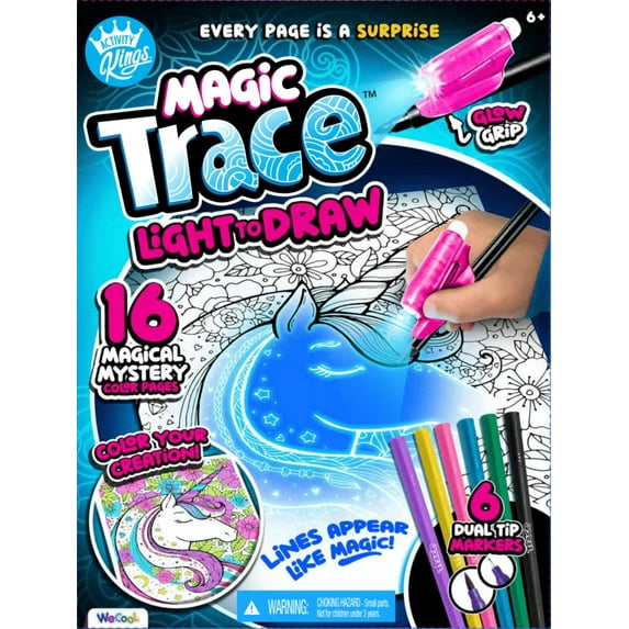 Magic Trace Light to Draw "Magical Mystery Land" | Drawing & Coloring ...