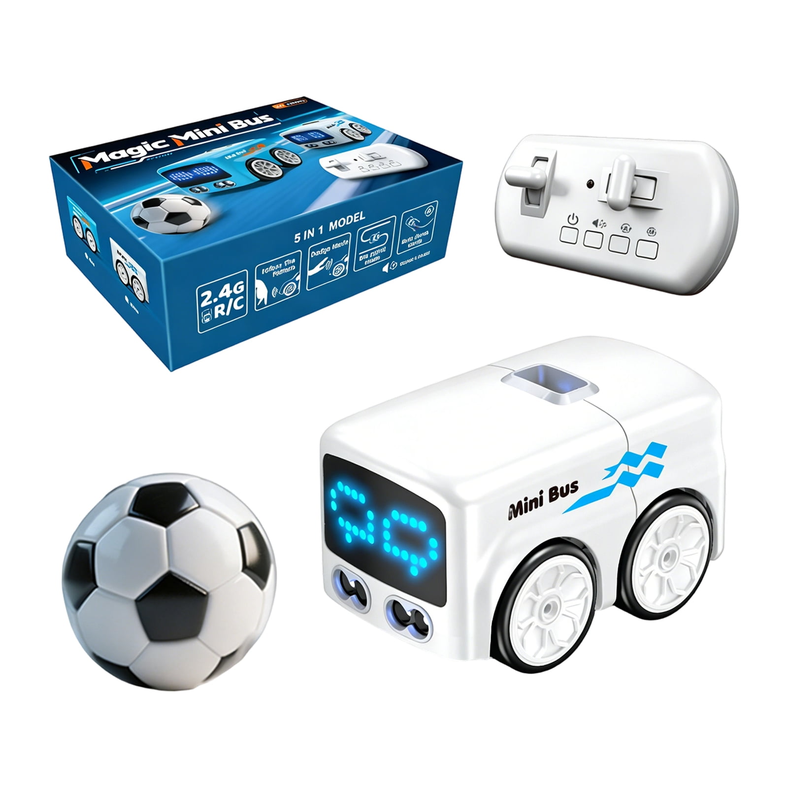 Magic Track Cars Toy Vehicle 2.4G Electric Follow & Escape, Magic ...