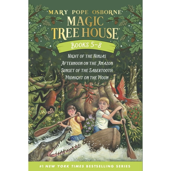Mary Pope Osborne: Magic Tree House Books 5-8 Boxed Set (Paperback ...