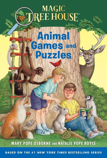 Magic Tree House Animal Games and Puzzles, (Paperback) - Walmart.com