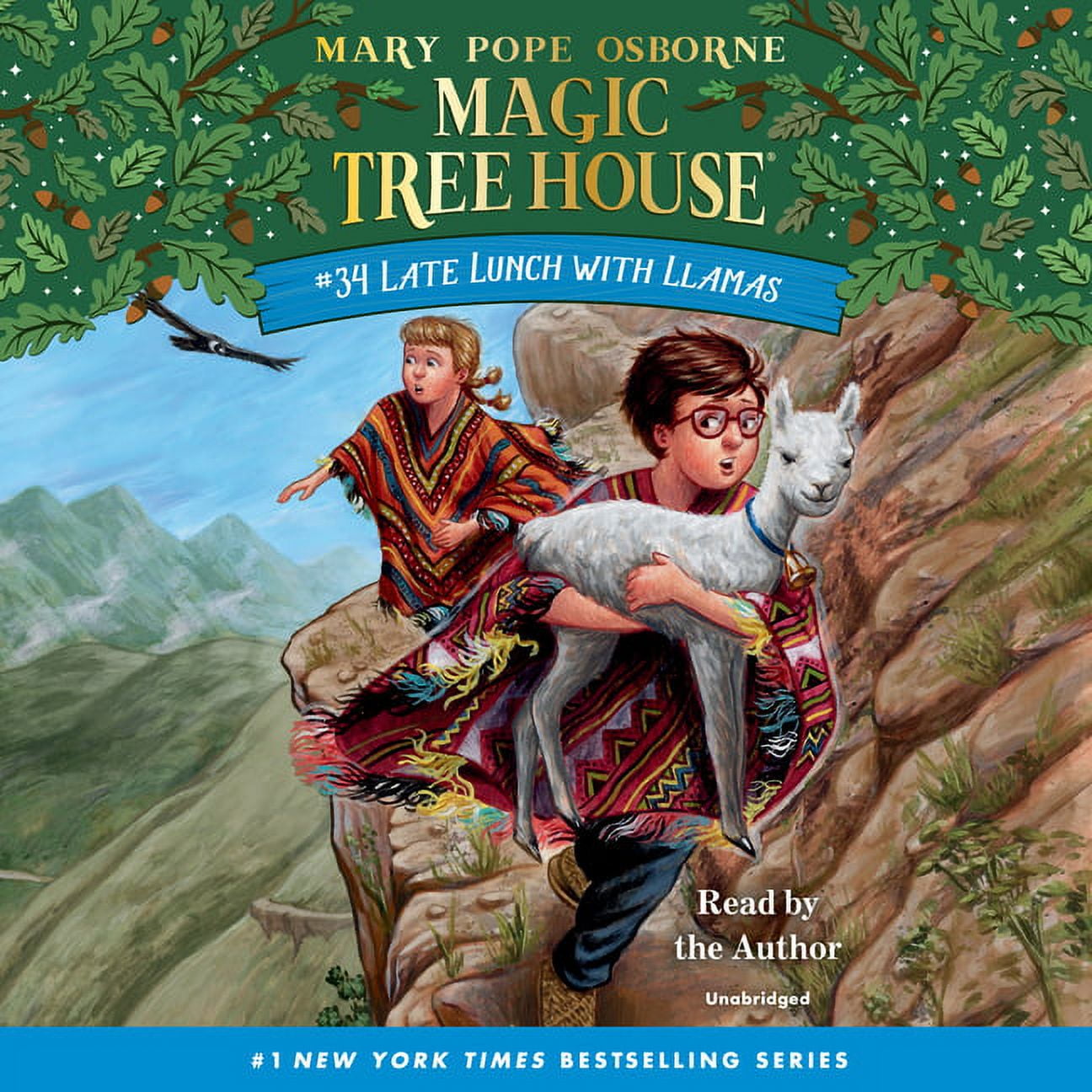 Magic Tree House (R): Late Lunch with Llamas, Series No. 34 (Audiobook ...