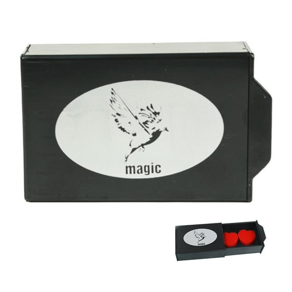 Magic Trick Drawer Box - Professional Illusion Prop with Dove Design ...
