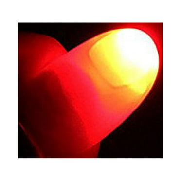 ToysYGift 1 Pair Creative Magic Thumb Tip LED Light Magic Trick Finger ...