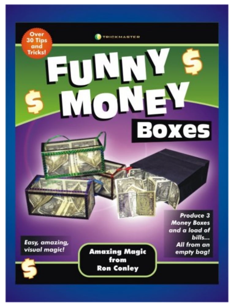 Magic Trick Funny Money Boxes - Easy, Amazing, Visual Magic - Walmart.com
