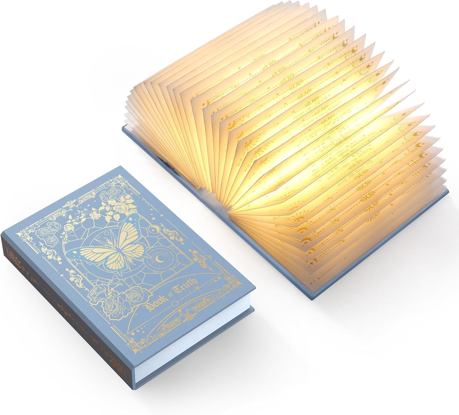 Magic Truth Book Light - Rechargeable LED Book Lamp for Home Decor ...