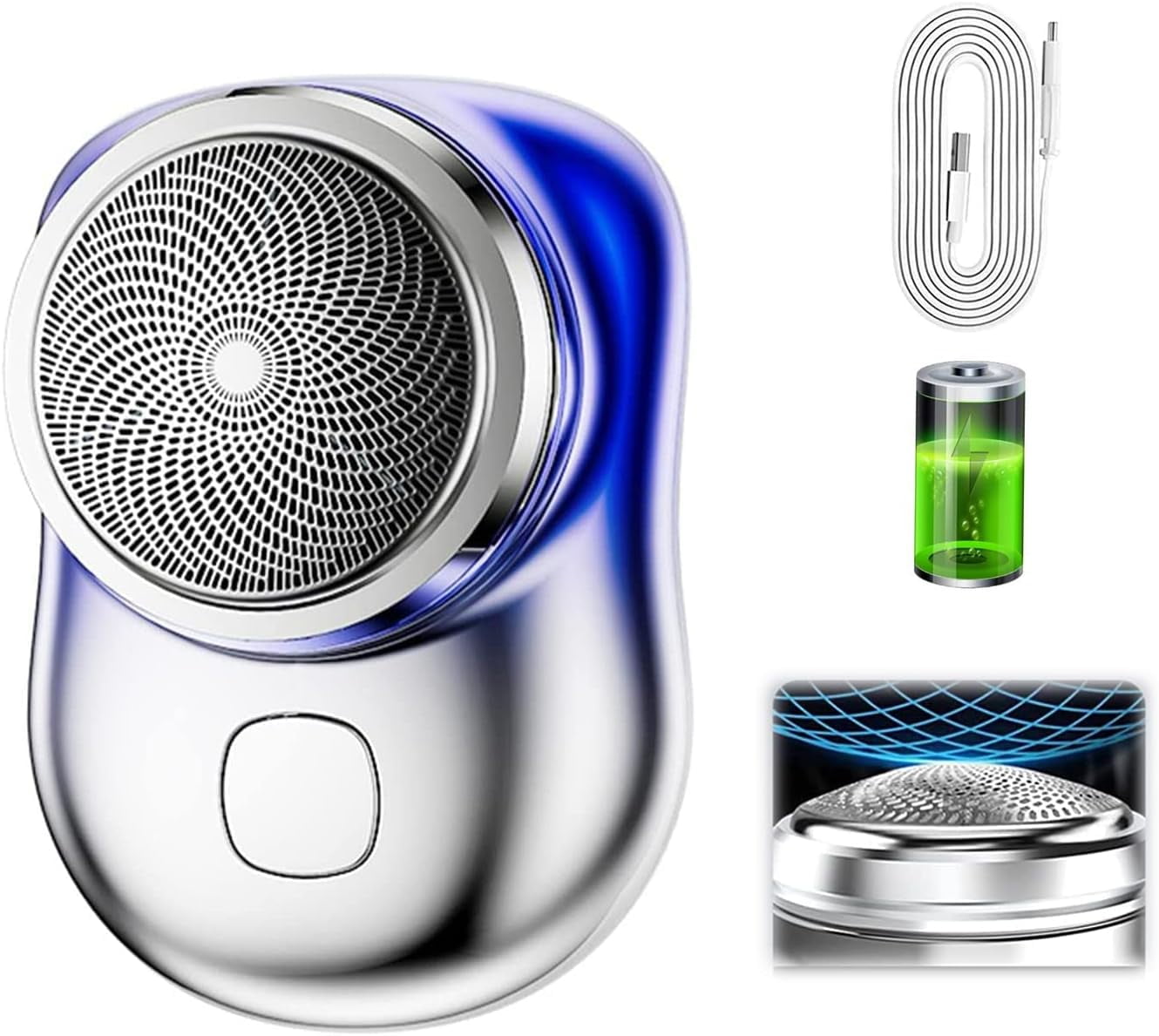 Magic USB Rechargeable Travel Razors, 2023 New Mini Shaver Portable ...