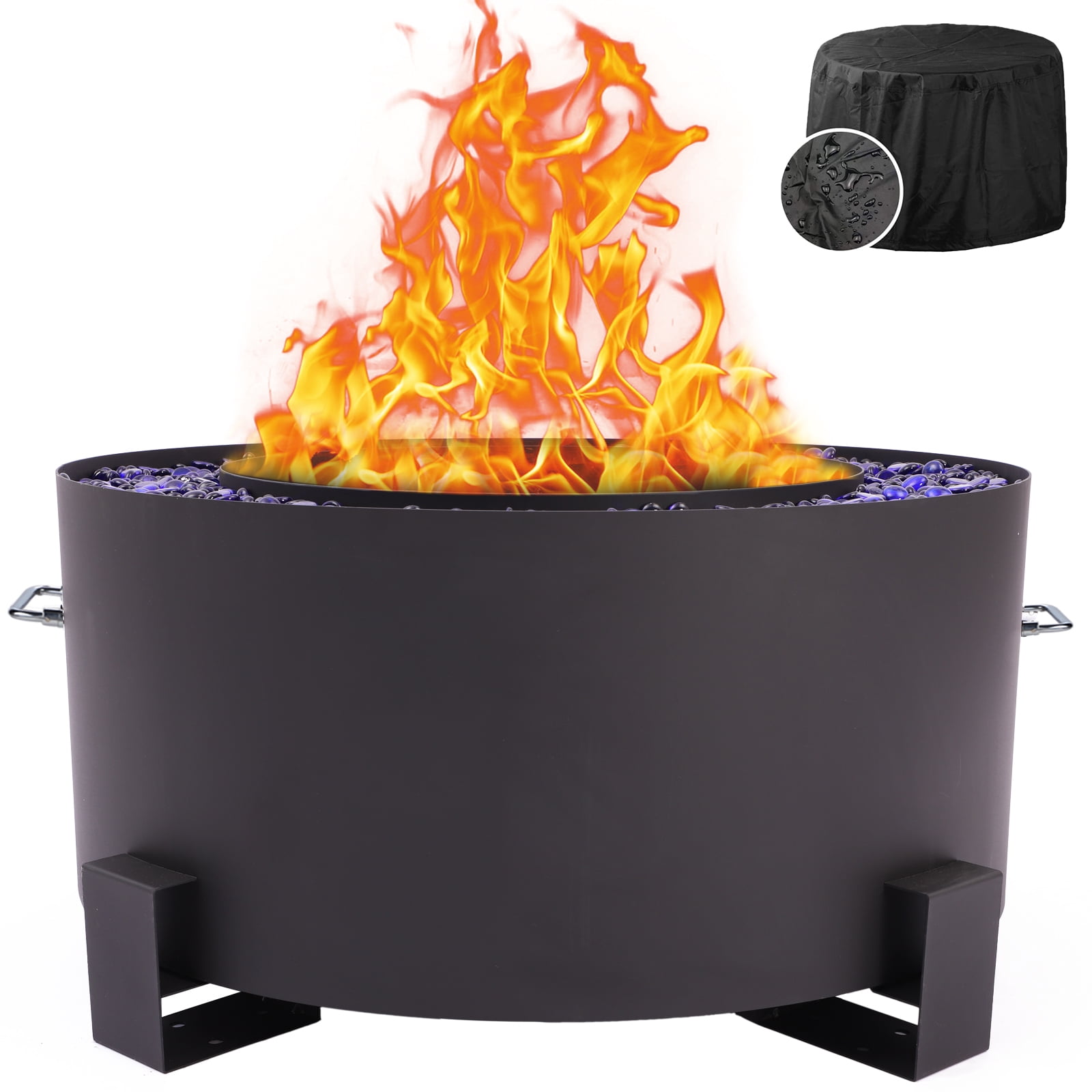 Fire Pit M Optimized 32inch Smokeless s With Air Switch, Wood Burning ...
