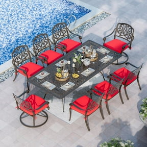Cast Aluminum Patio Dining Sets