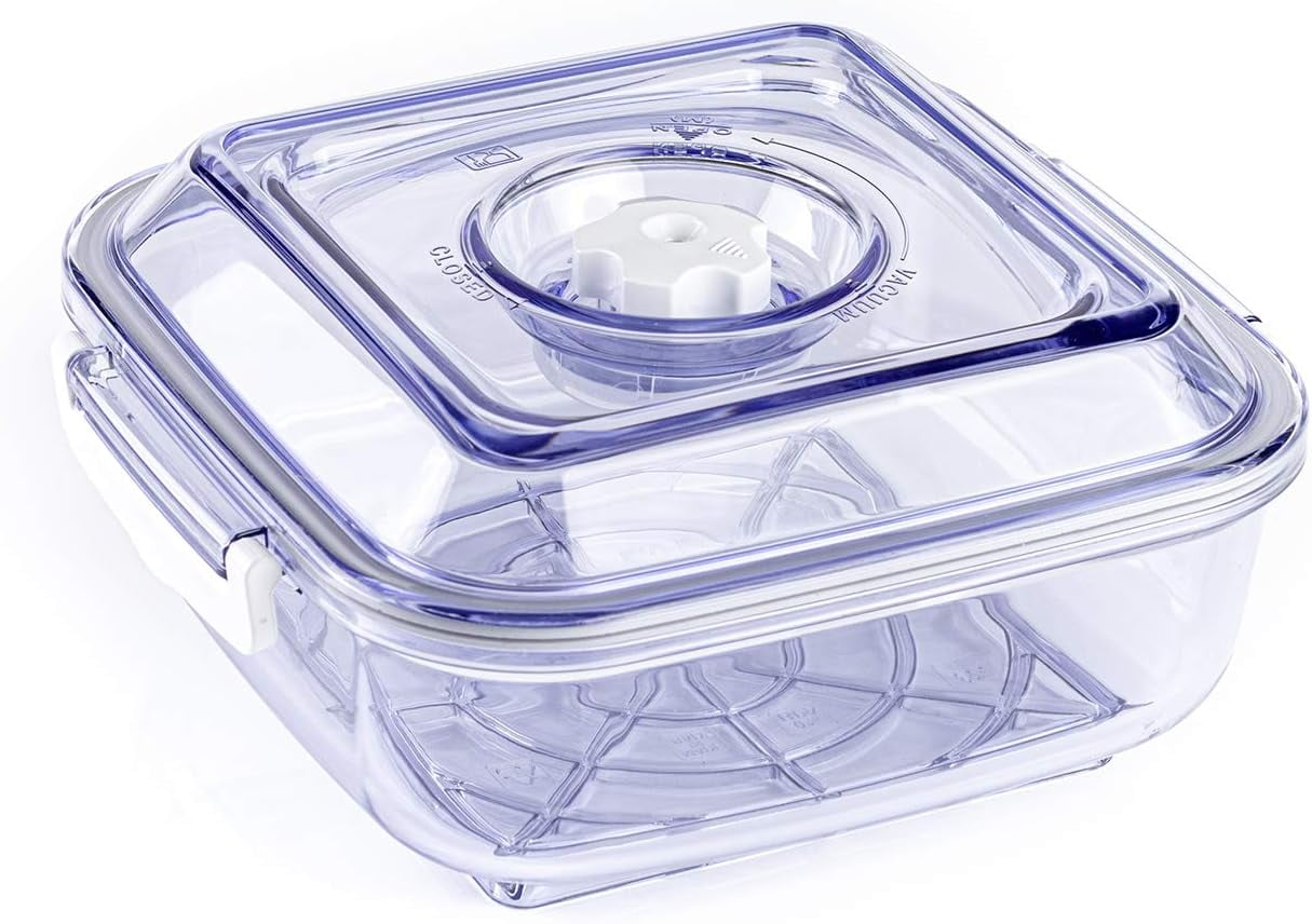 Magic VAC VCR 250 Vacuum Container Square with Lid 2.5 Litres - Walmart.com