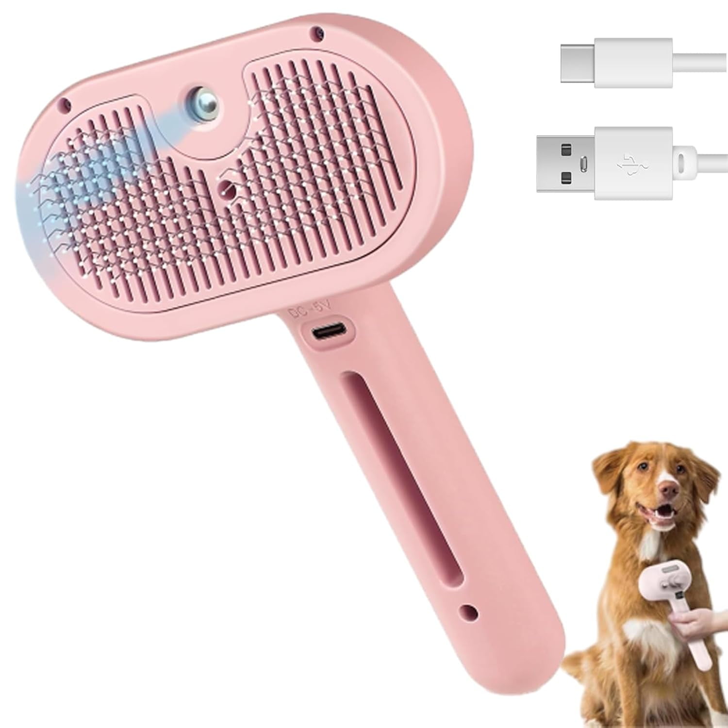 Magic Wand For Pet Hair, Labrador Charm Steam Brush, Furrybasics Spray ...