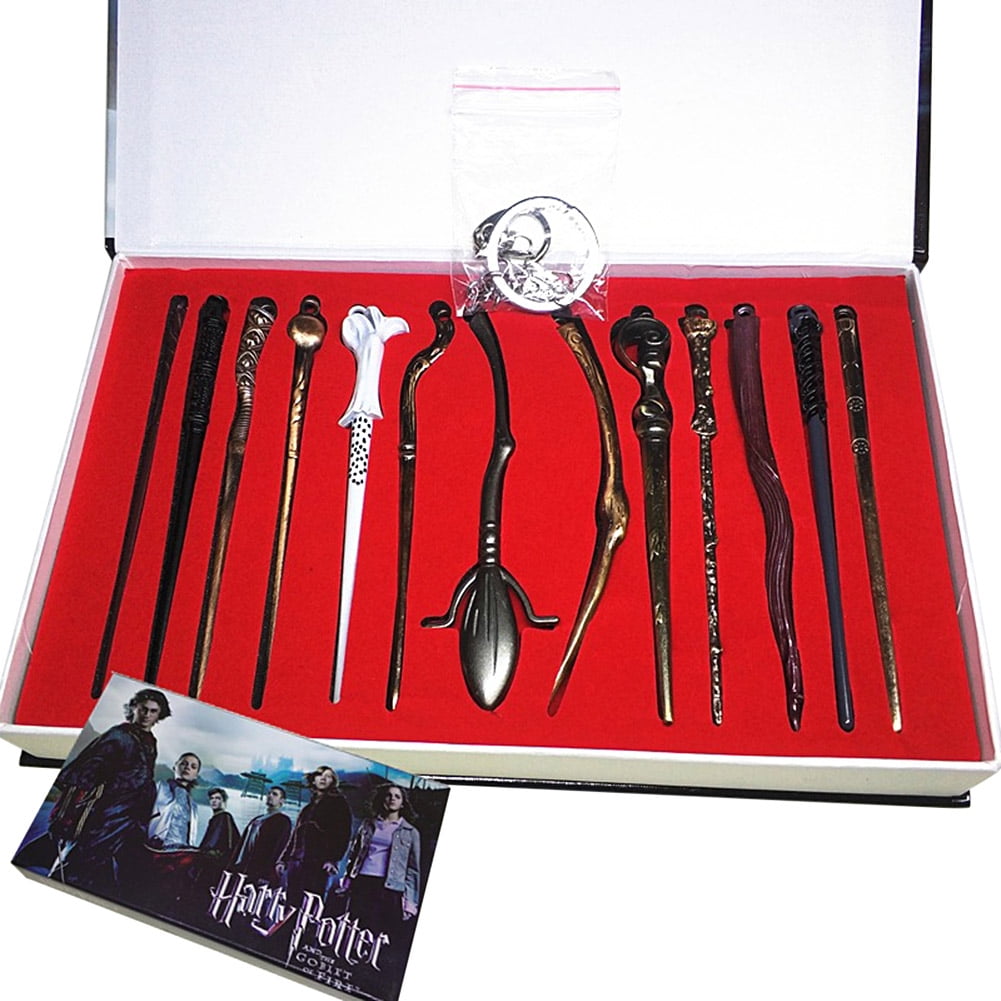 Magic Wand Set with Necklace Keychain Gift - Walmart.com