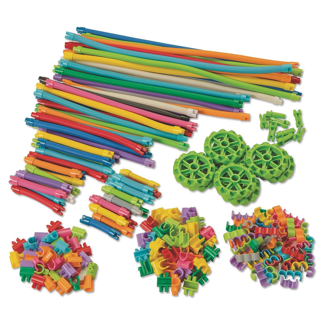 Magic Wands, Tubes, and Connectors Building Set (Set of 208) - Walmart.com